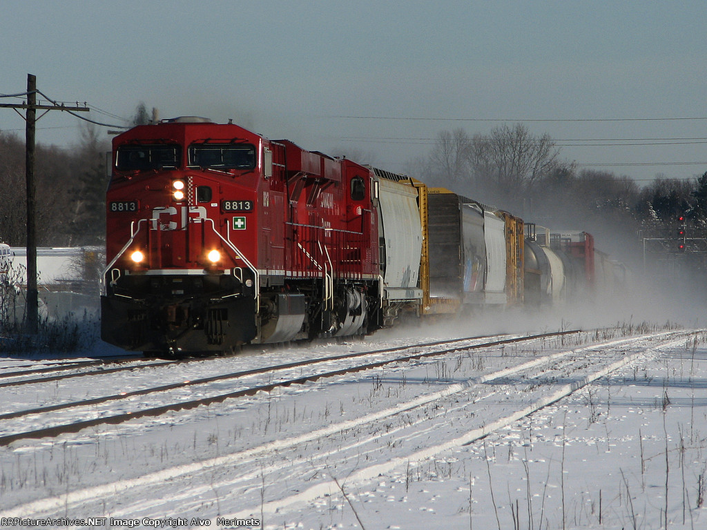 CP 8813 west at Guelph Jct.